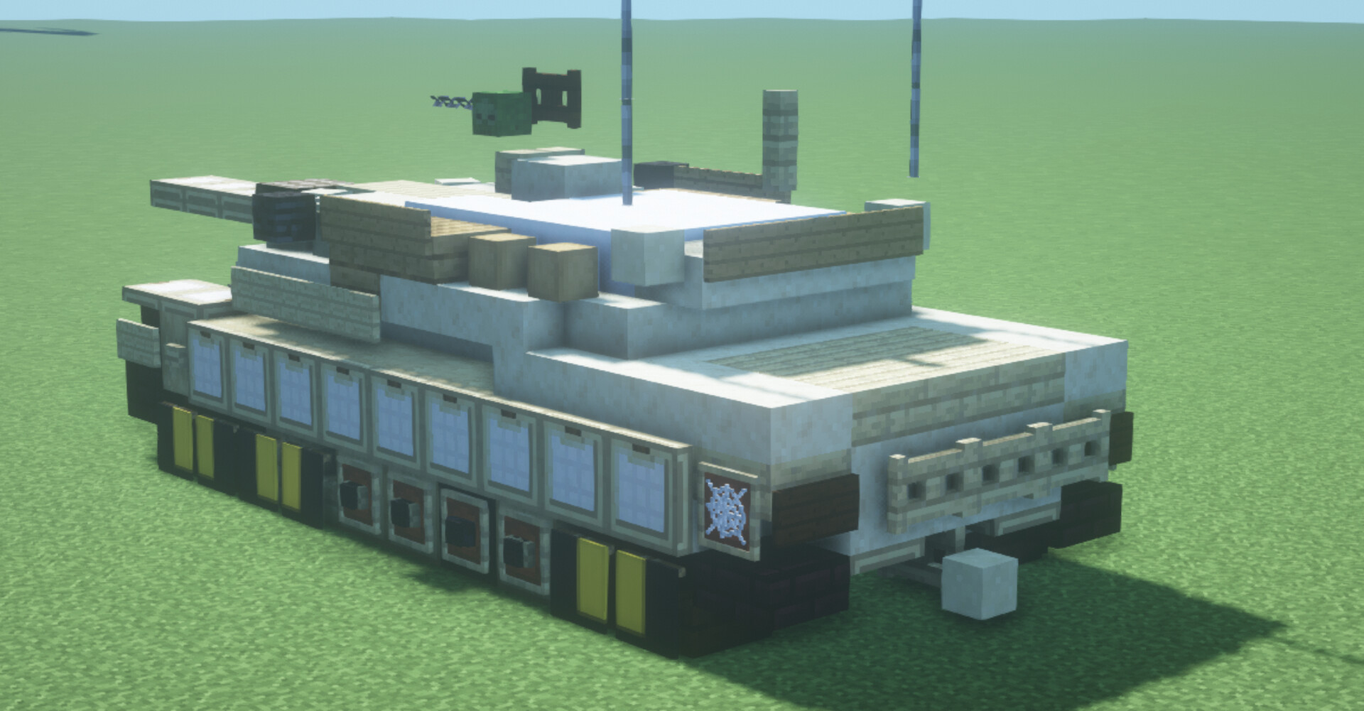 IPM1/M1 "Abrams" (1.5:1 scale) Minecraft Map