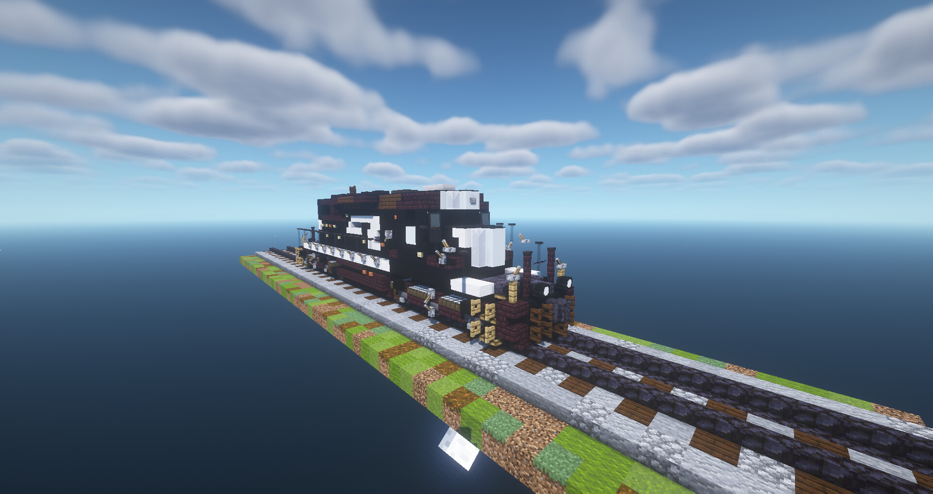 NS SD40-2 [HT-C trucks] Minecraft Map