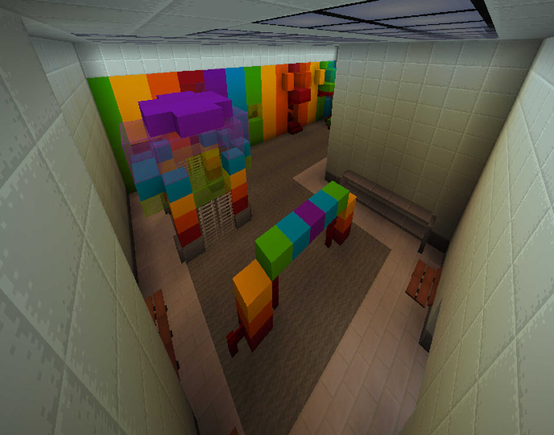 (Currently) Unnamed Early 2000s-Themed FNAF Mall Minecraft Map