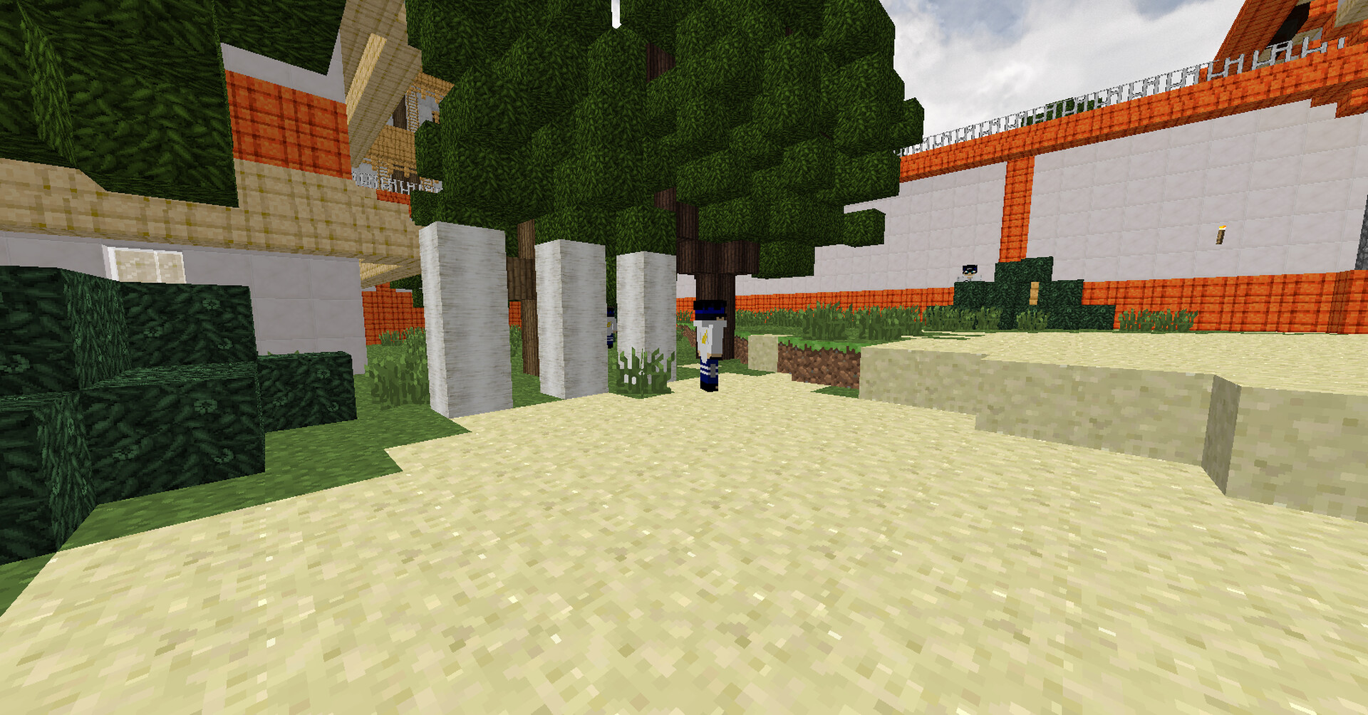 NarutoAnimeMod Map com missões e NPCs Minecraft Map