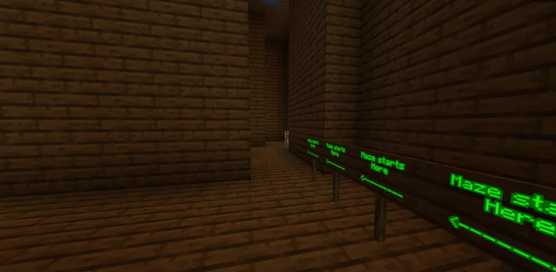 A maze [Easy] Minecraft Map