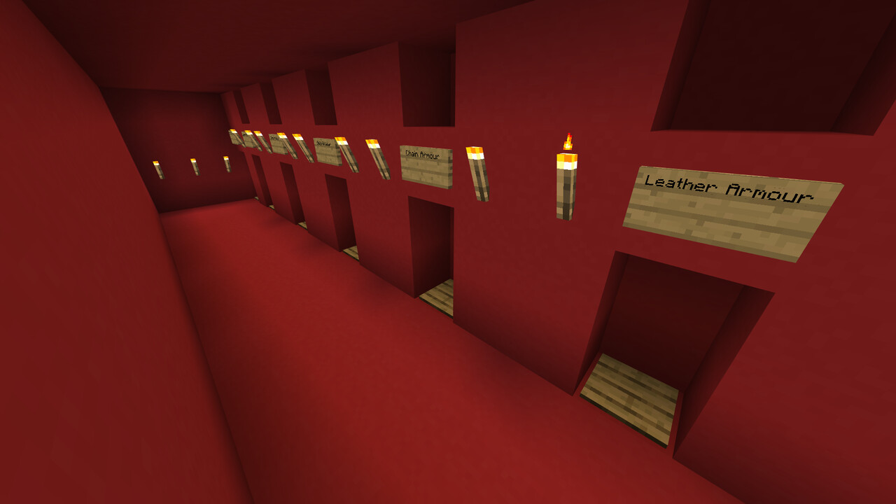 Red Vs Blue Minecraft Map