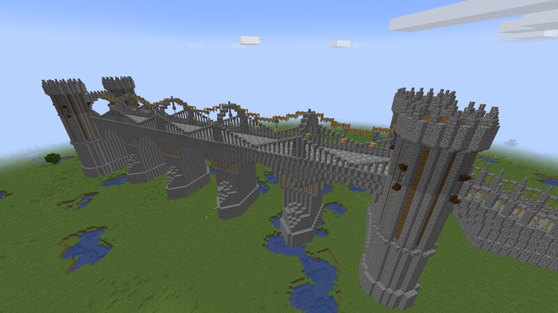 Medieval Fever (10) - Bridge - diagonal Minecraft Map