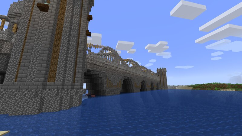 Medieval Fever (10) - Bridge - diagonal Minecraft Map