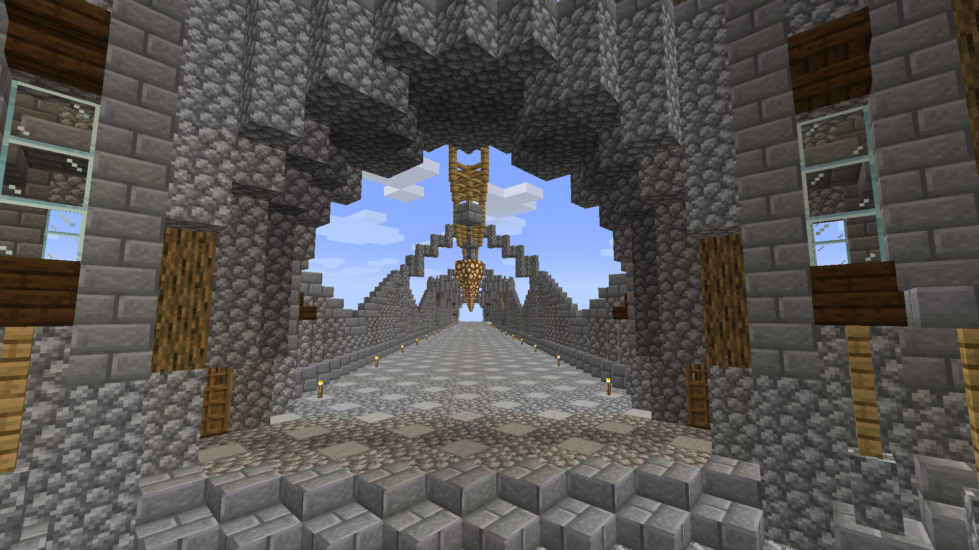 Medieval Fever (10) - Bridge - diagonal Minecraft Map