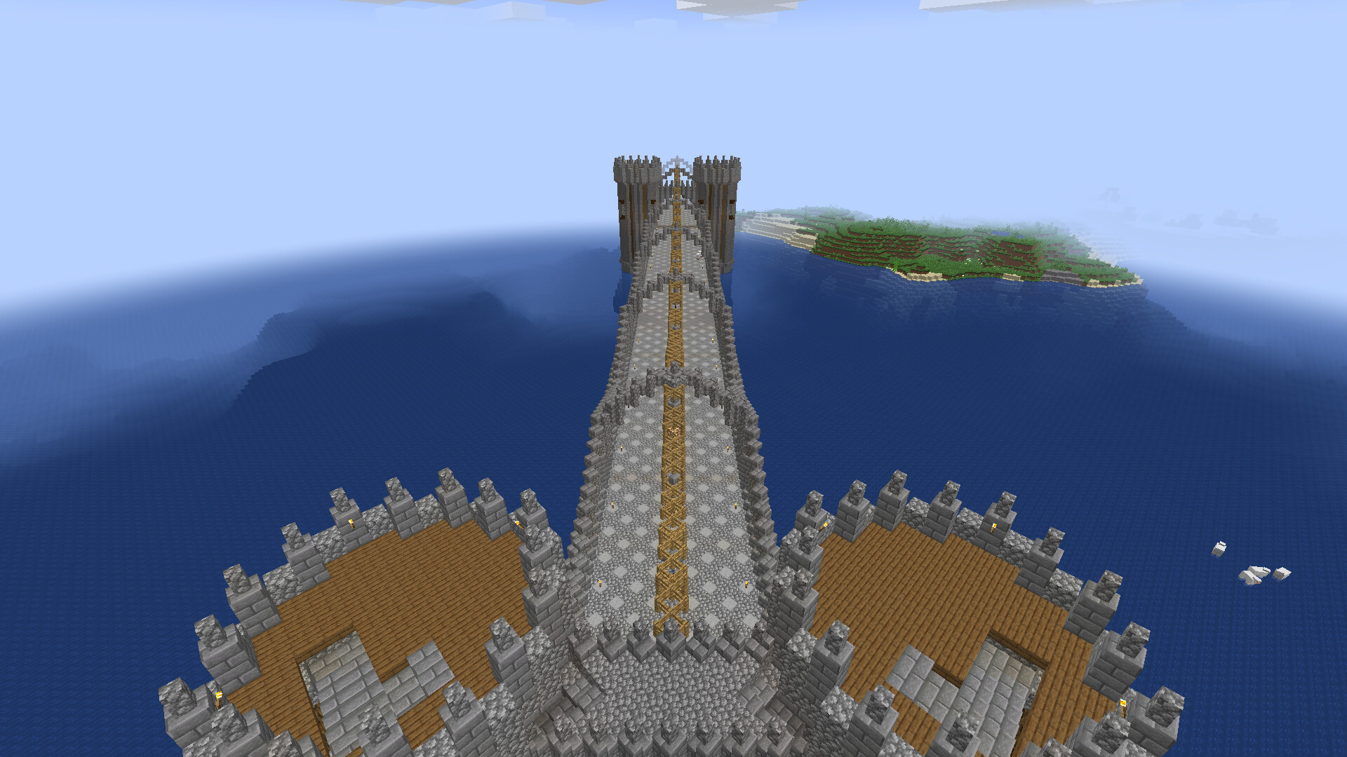 Medieval Fever (10) - Bridge - diagonal Minecraft Map