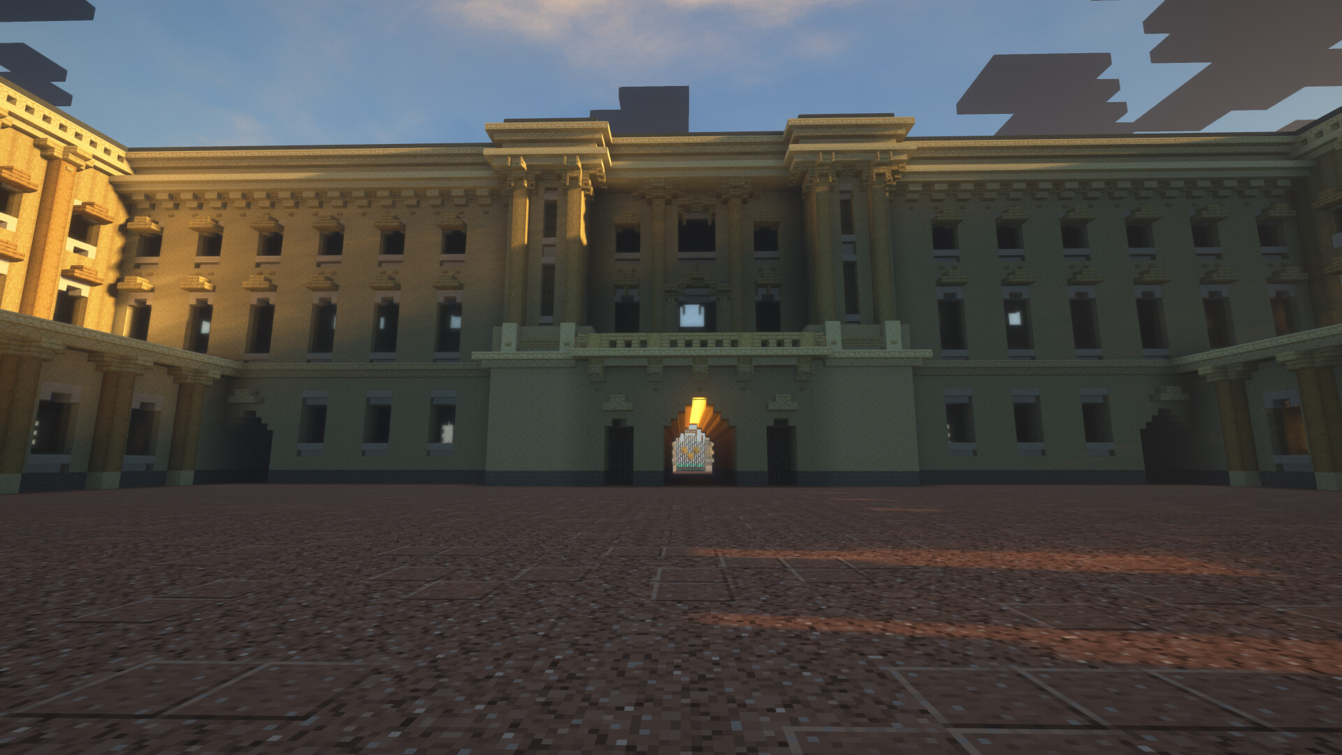 Acton Palace (heavily inspired by Buckingham Palace) Minecraft Map