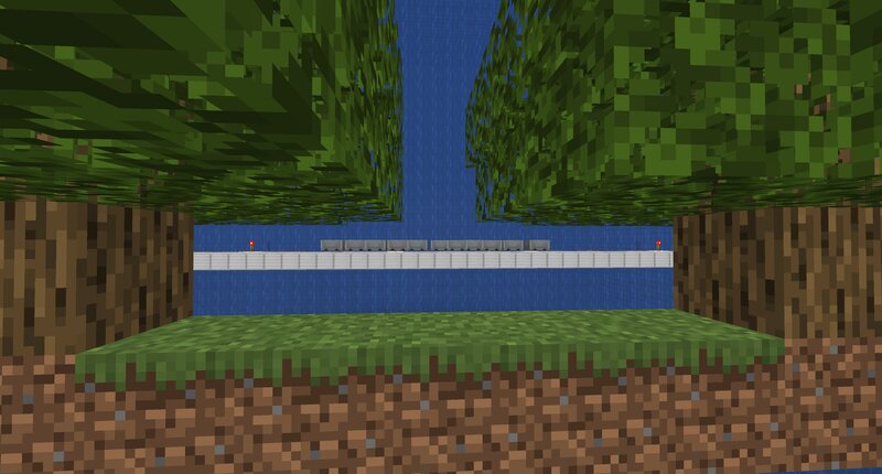 Wooden Indoor Park Minecraft Map