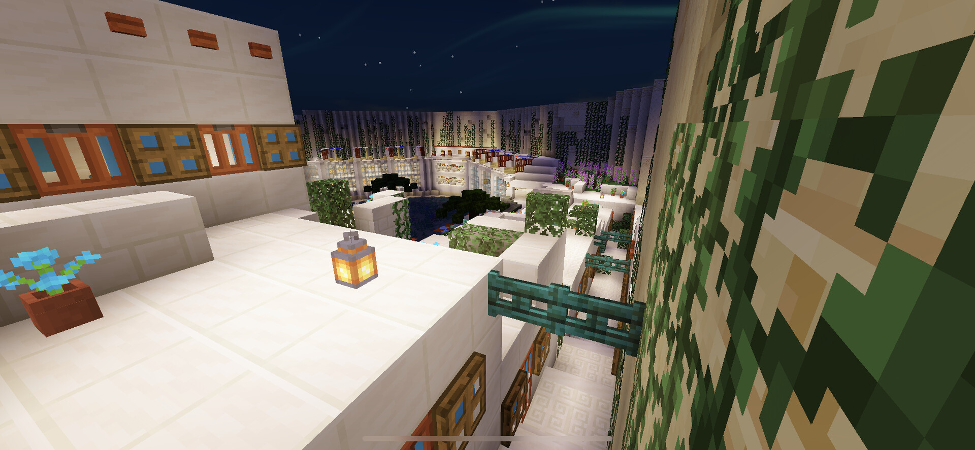 Autumn Lake Port Resort (Santorini Recreation) Minecraft Map