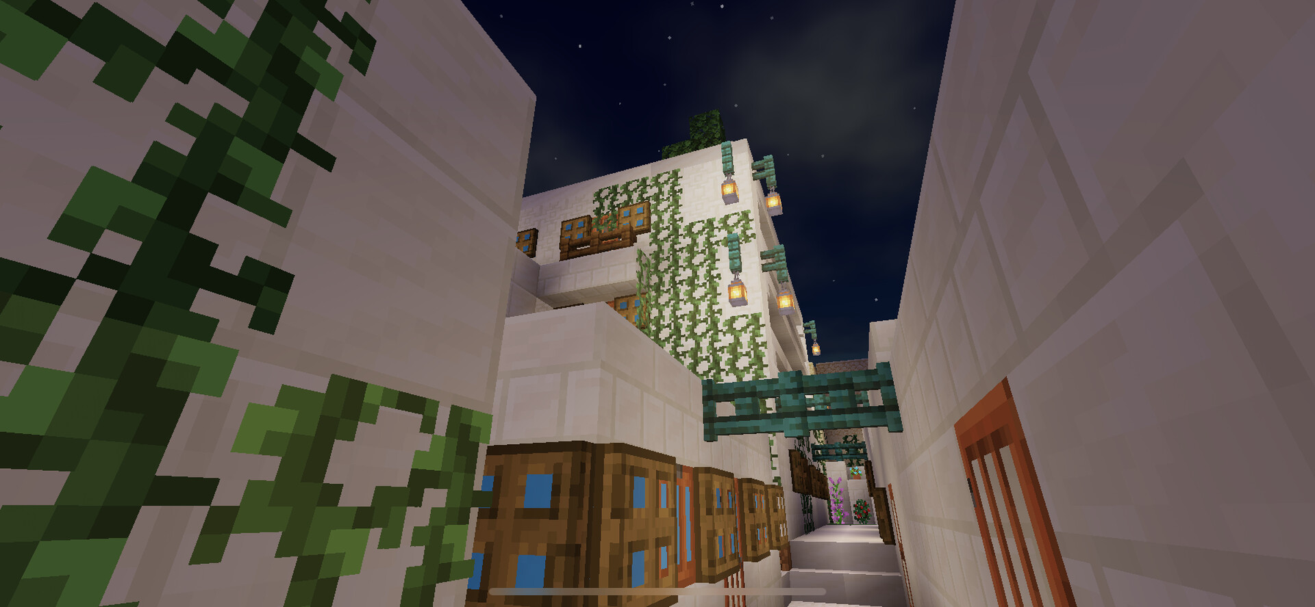 Autumn Lake Port Resort (Santorini Recreation) Minecraft Map