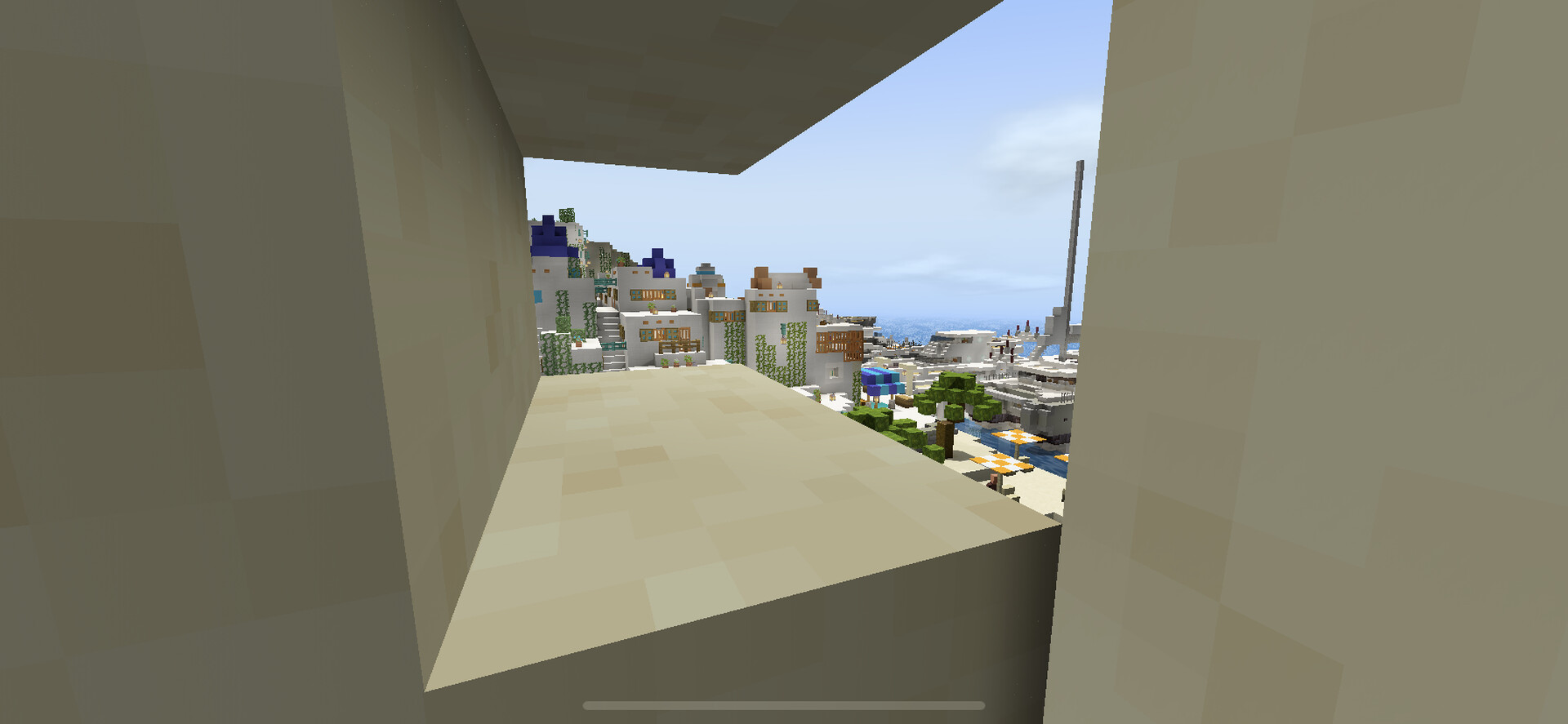 Autumn Lake Port Resort (Santorini Recreation) Minecraft Map