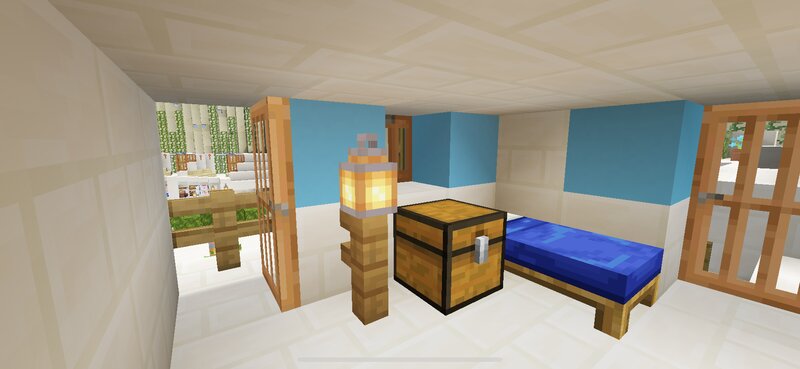 Autumn Lake Port Resort (Santorini Recreation) Minecraft Map