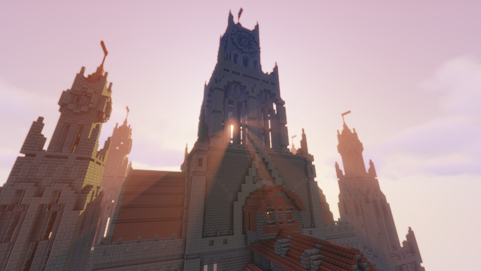 Guild Wars 2 [GW2] - Divinity's Reach Castle and Garden Minecraft Map