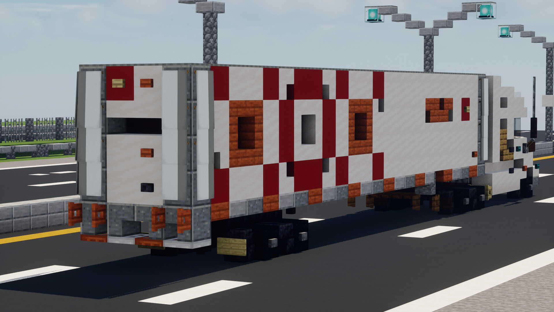 Target Semi-Trailer Truck Minecraft Map