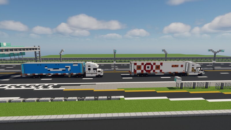 Target Semi-Trailer Truck Minecraft Map