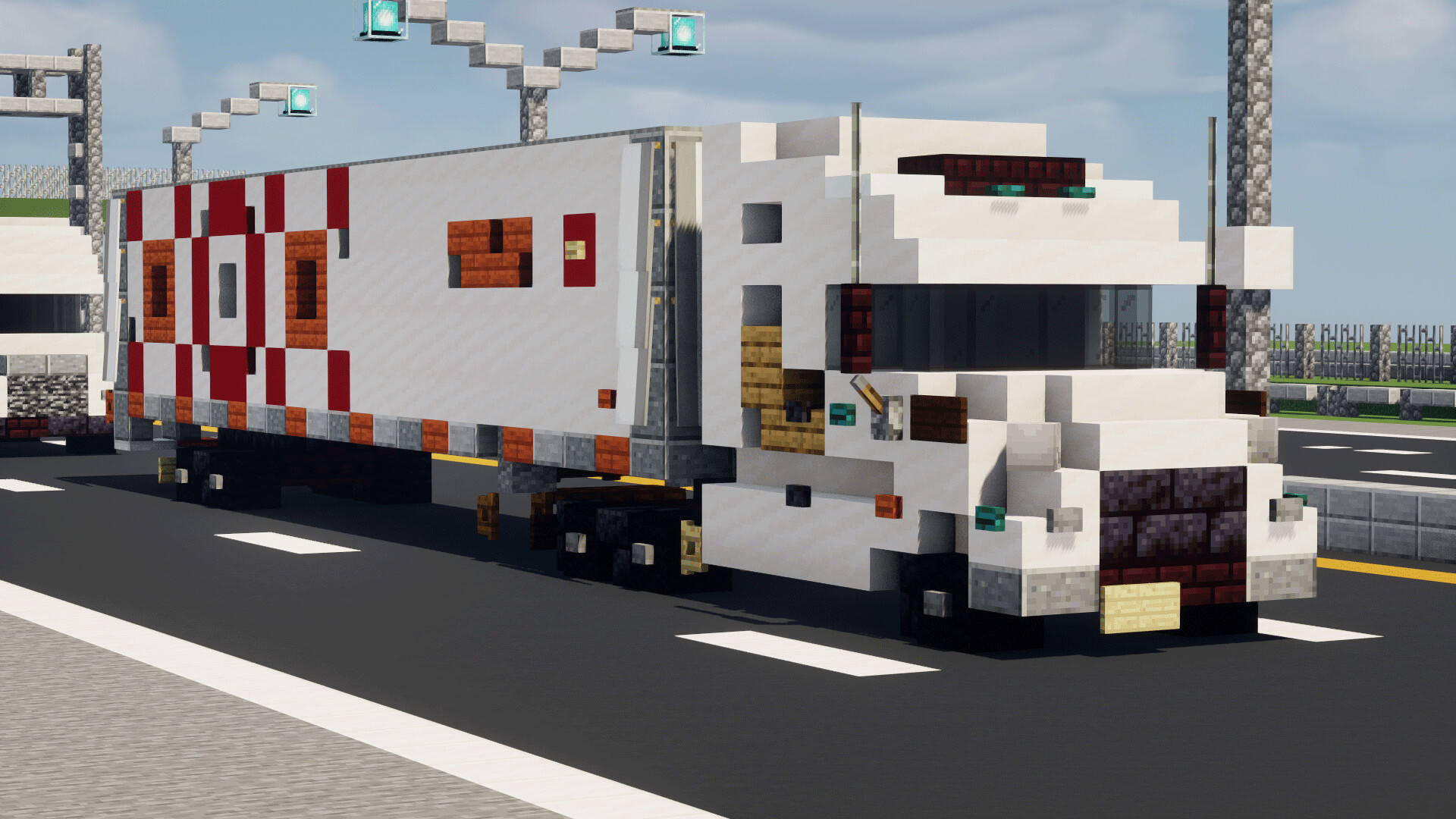 Target Semi-Trailer Truck Minecraft Map