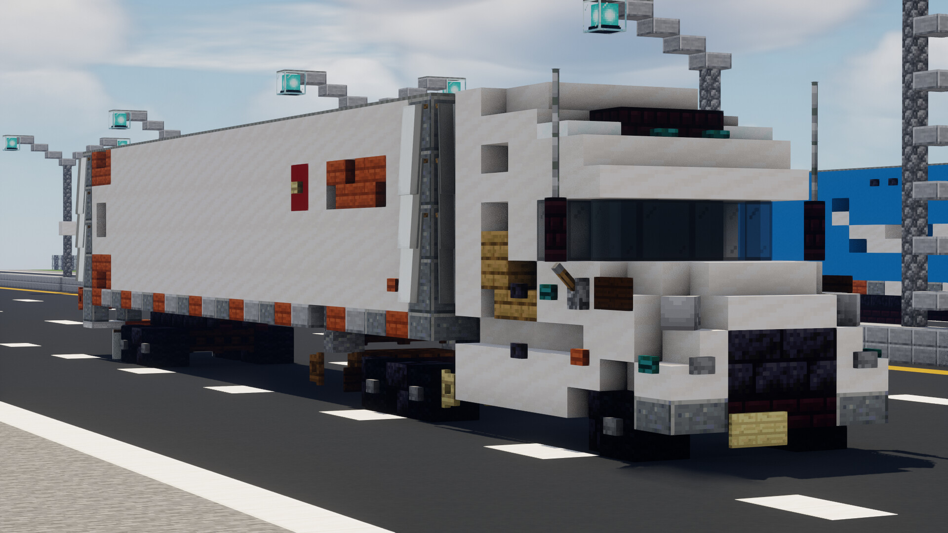 Target Semi-Trailer Truck Minecraft Map