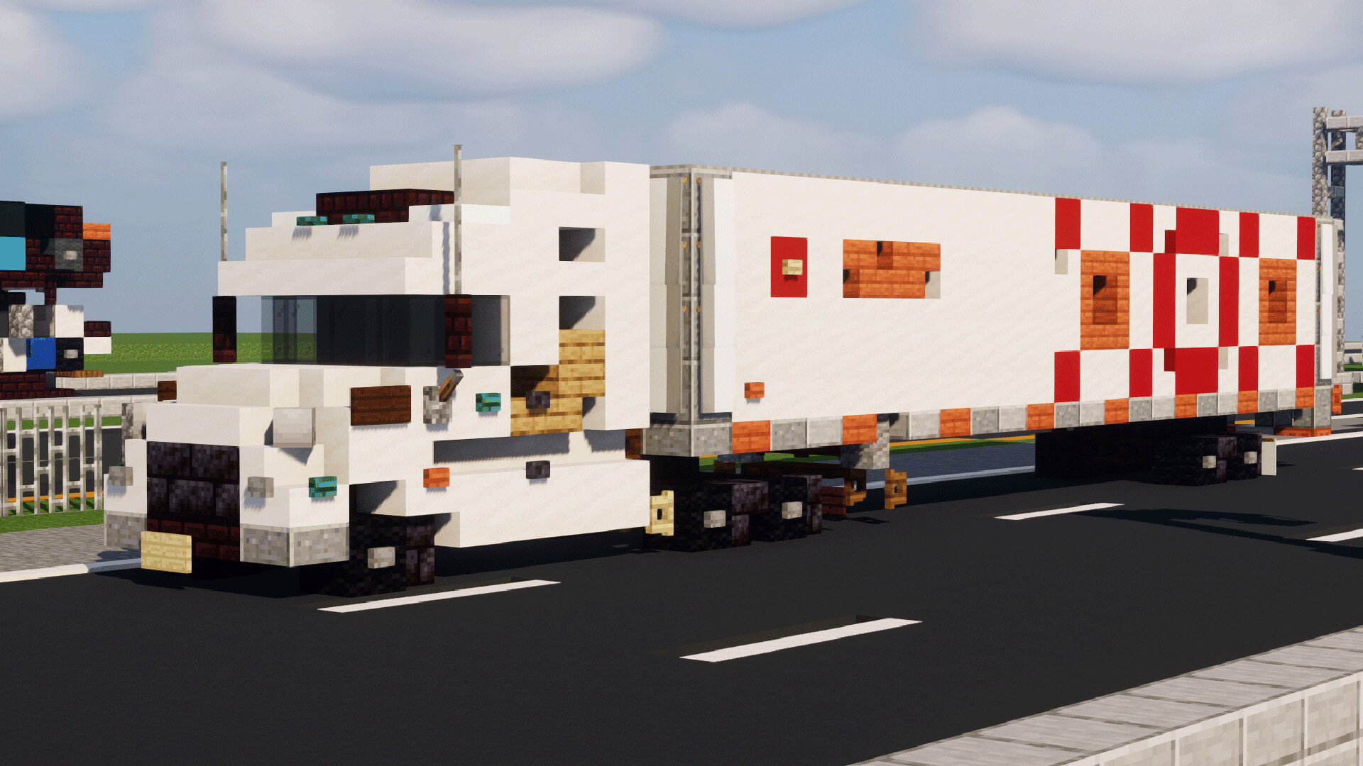 Target Semi-Trailer Truck Minecraft Map
