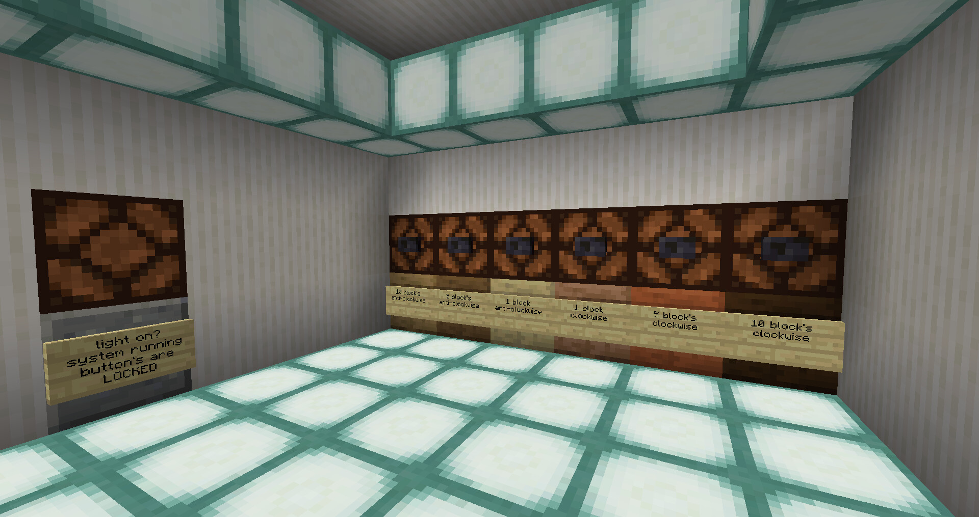 Slide ruler - an analogue (functional/working) calculator Minecraft Map