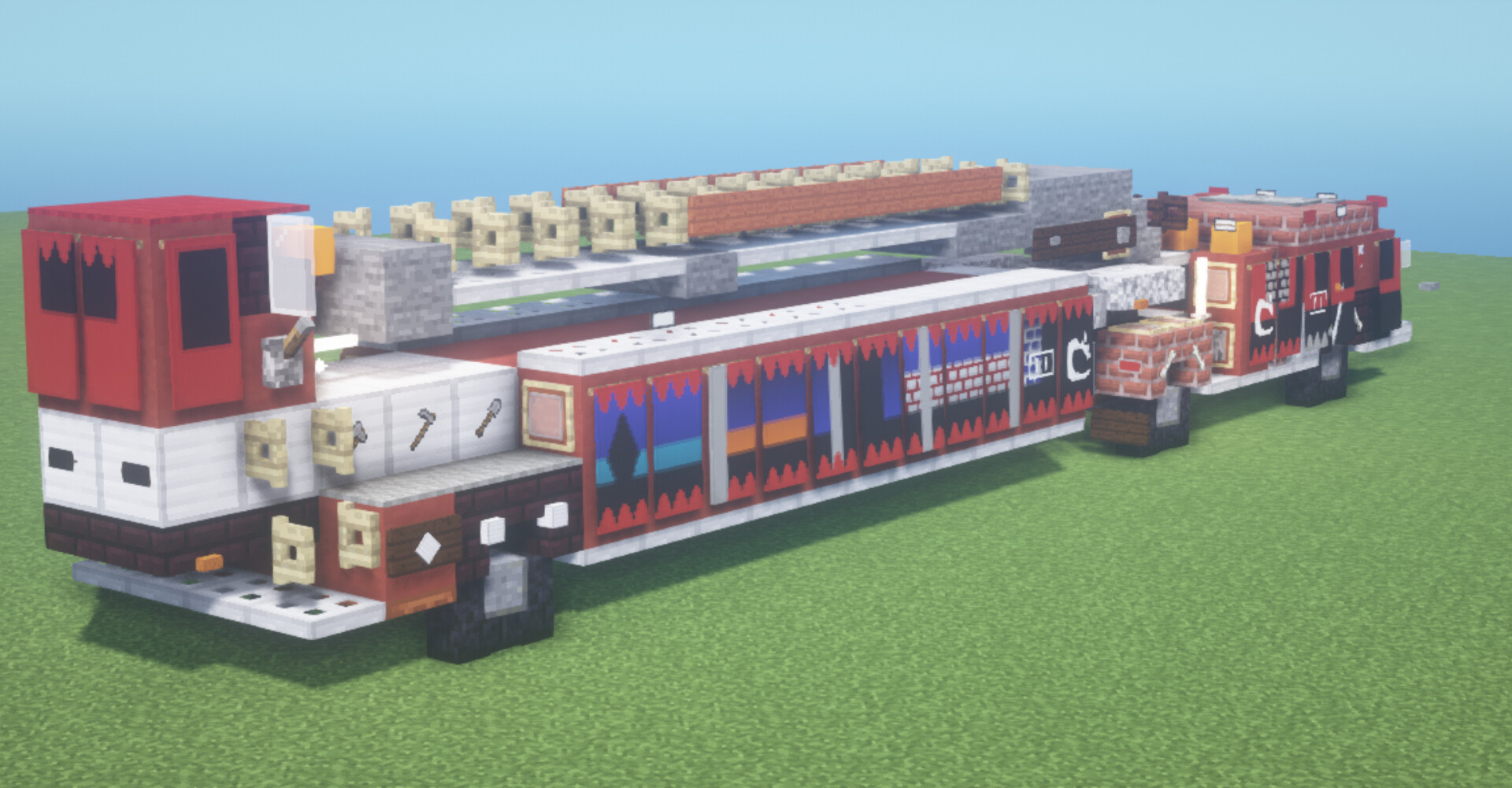 Tunnel to Towers 9/11 FDNY Tribute Model Aerial Fire Truck (1.5:1 Scale ...