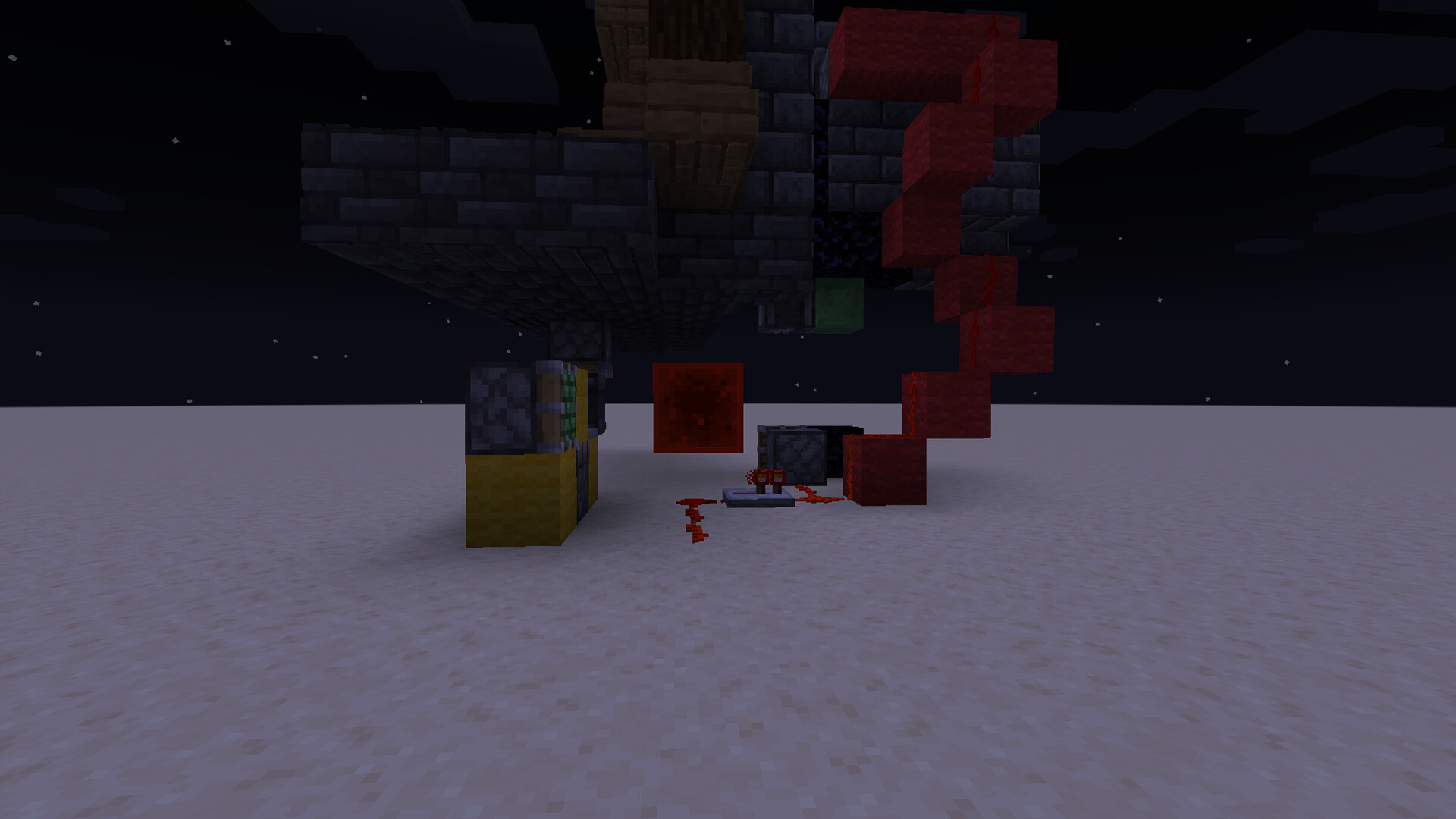 flying machine door Minecraft Map