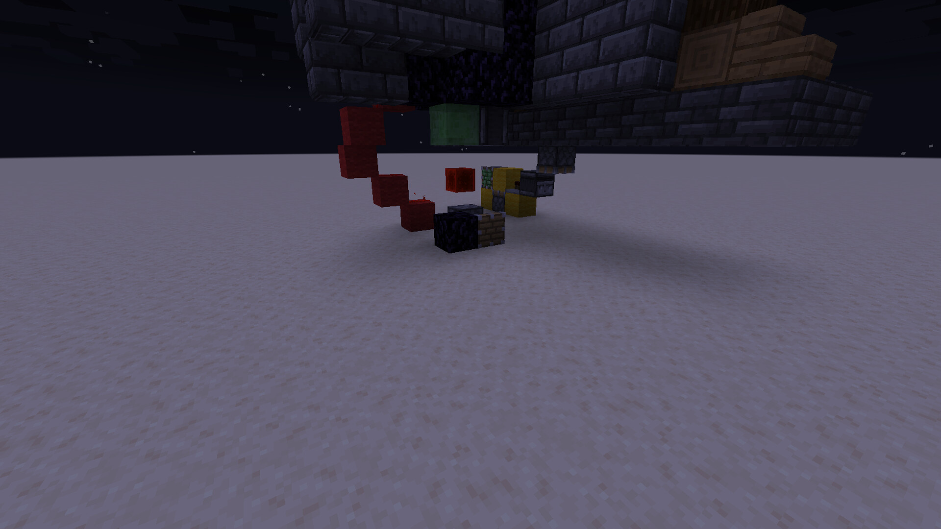 flying machine door Minecraft Map