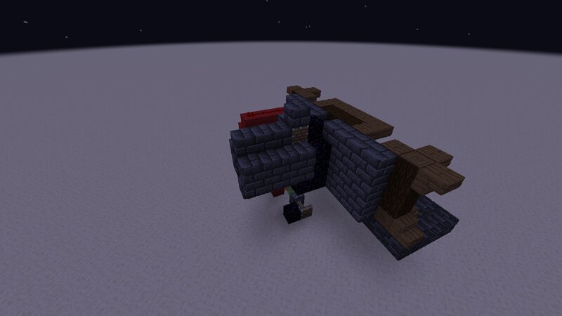 flying machine door Minecraft Map