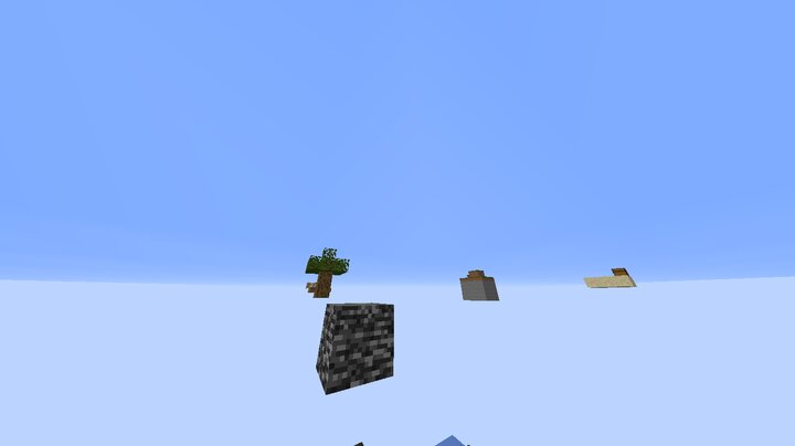 hardcore skyblock Minecraft Map