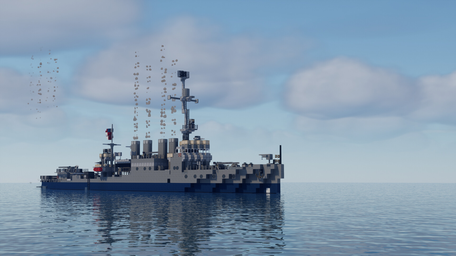 USS Dallas DD-199 Clemson-class Destroyer Minecraft Map
