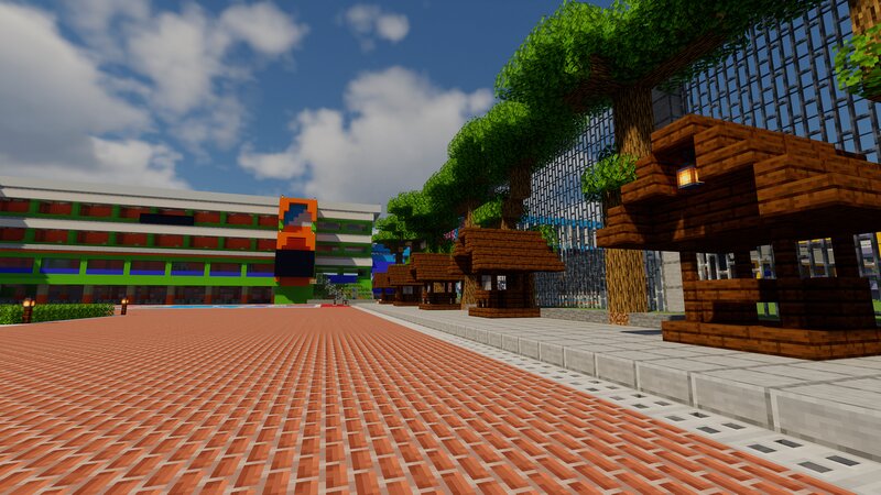 Minecraft Chinorotwittayalai School map Minecraft Map