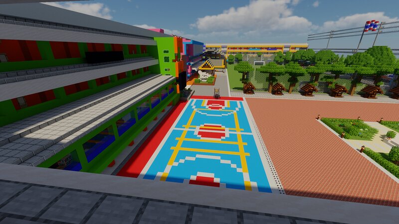 Minecraft Chinorotwittayalai School map Minecraft Map