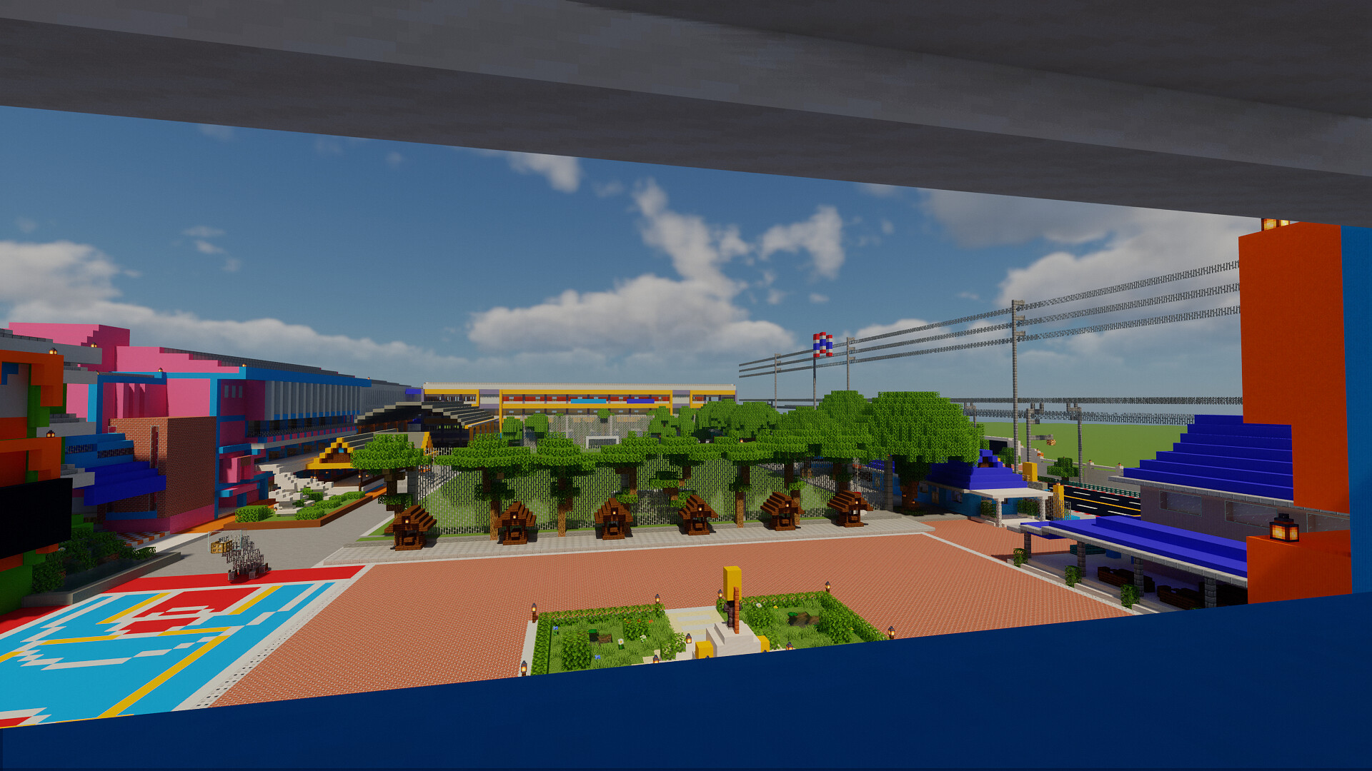 Minecraft Chinorotwittayalai School map Minecraft Map