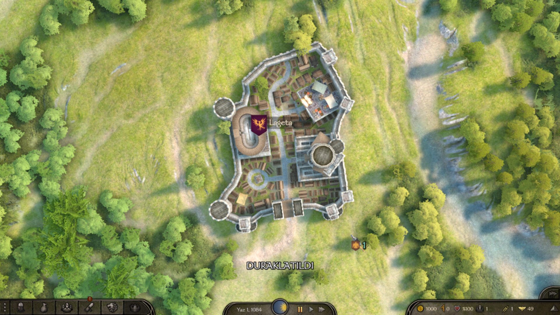 Lageta City in Mount & Blade 2 Bannerlord Minecraft Map