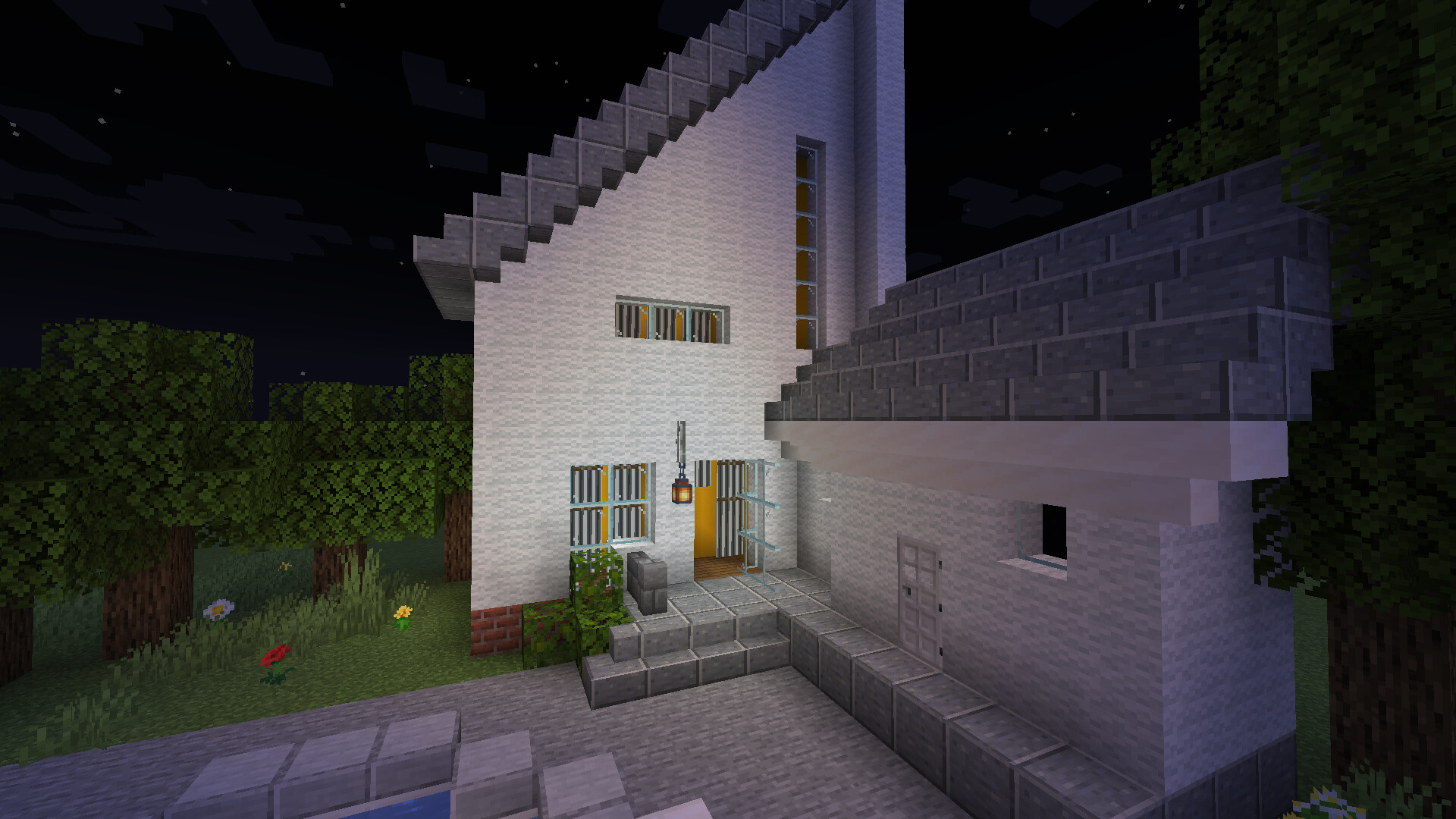 Stranger Things : Steve's Pool + Upside Down Version Minecraft Map