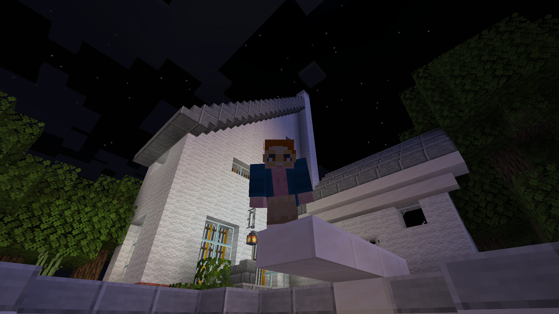 Stranger Things : Steve's Pool + Upside Down Version Minecraft Map