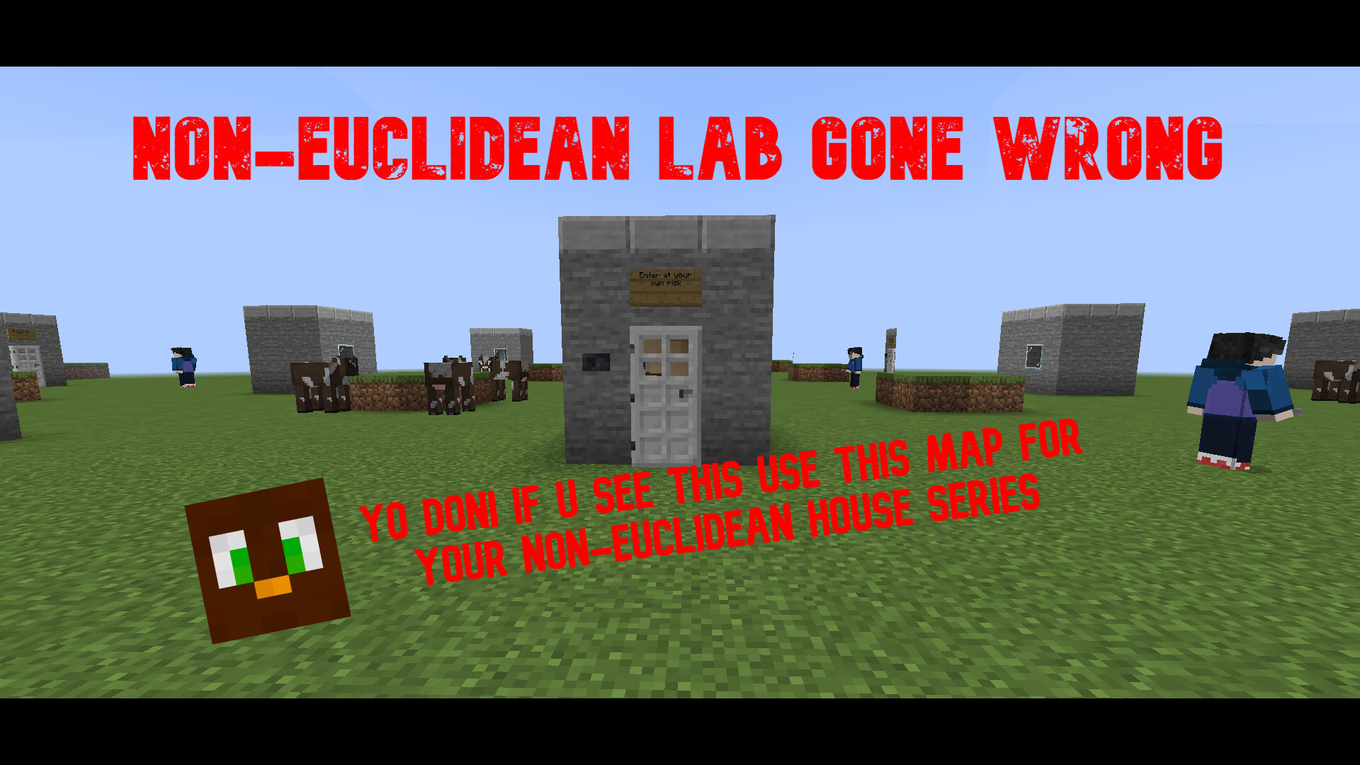 Non-Euclidean lab gone wrong Minecraft Map