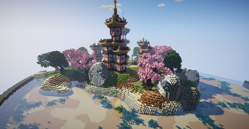Japan HUB Minecraft Map