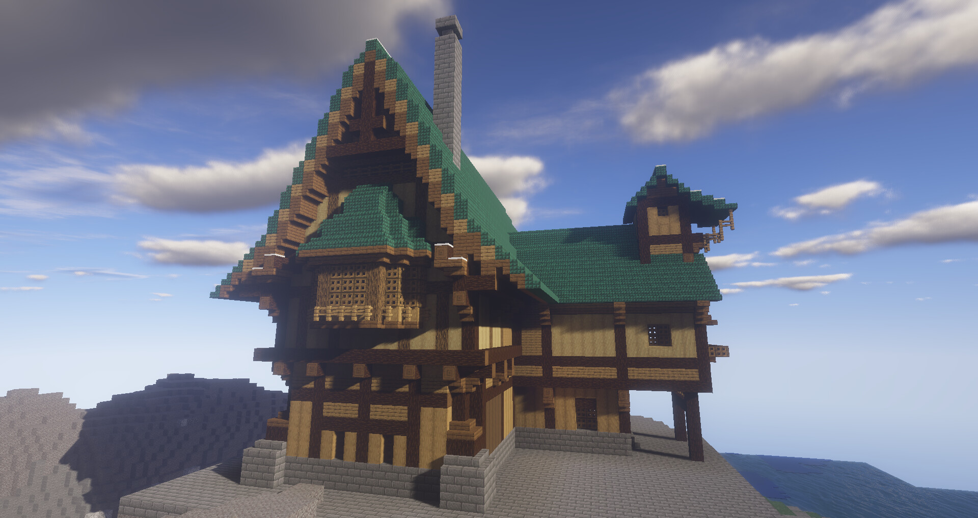 medieval house Minecraft Map