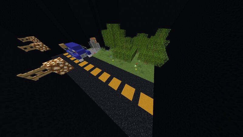 The Little Blue Car Minecraft Map