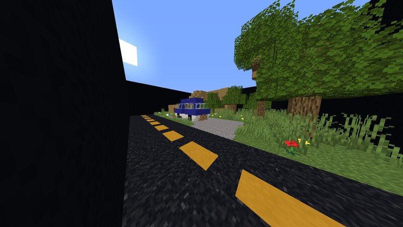 The Little Blue Car Minecraft Map