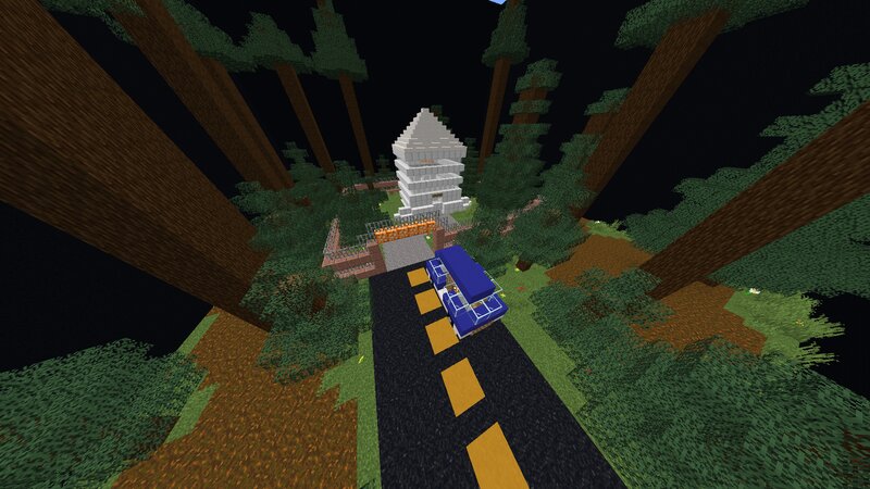 The Little Blue Car Minecraft Map