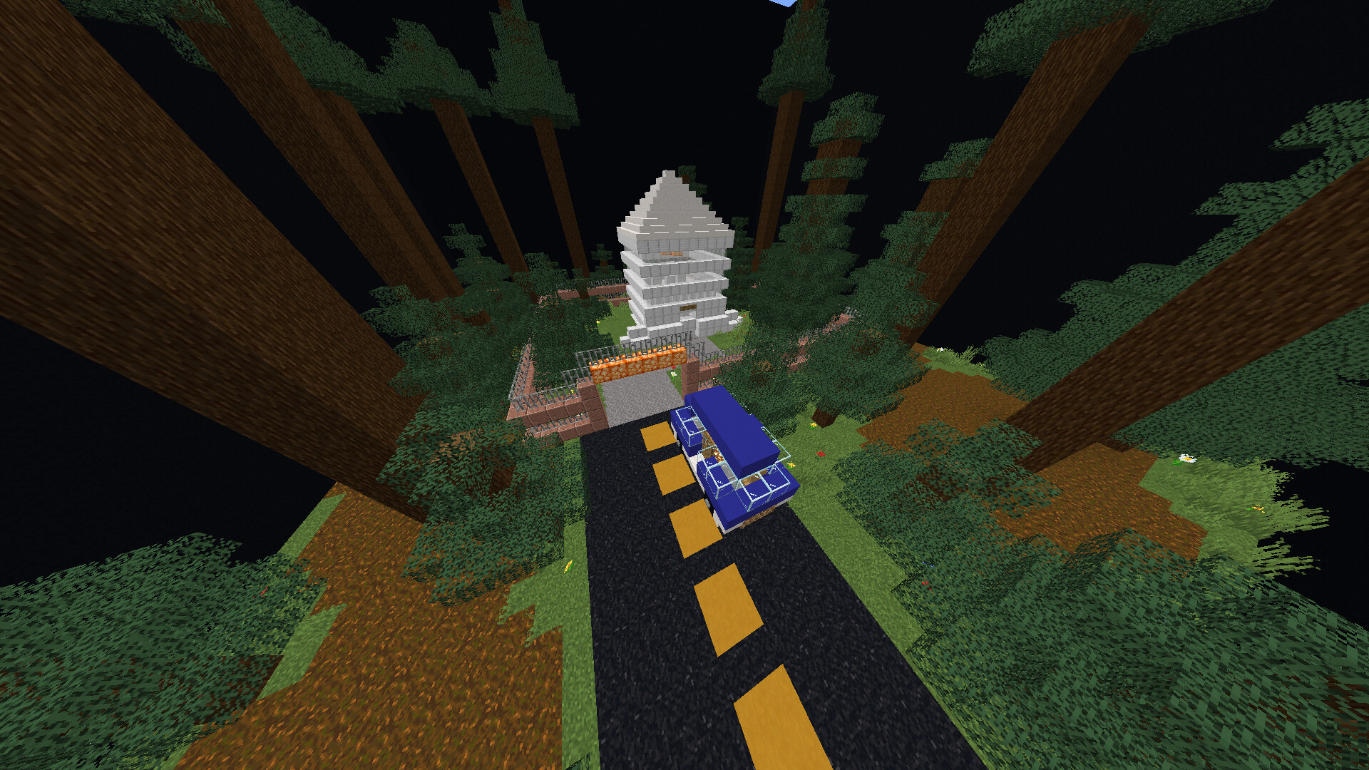 The Little Blue Car Minecraft Map