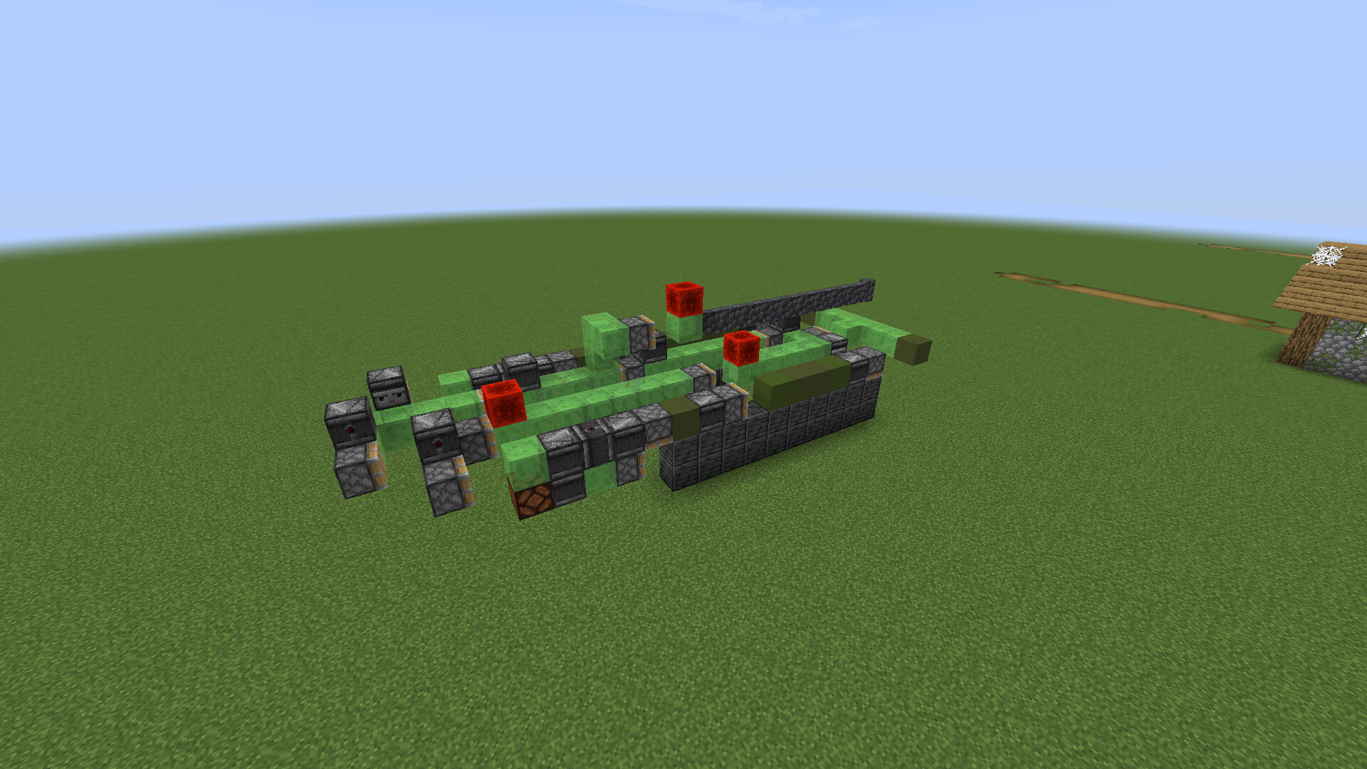 Slime Block Tank Minecraft Map