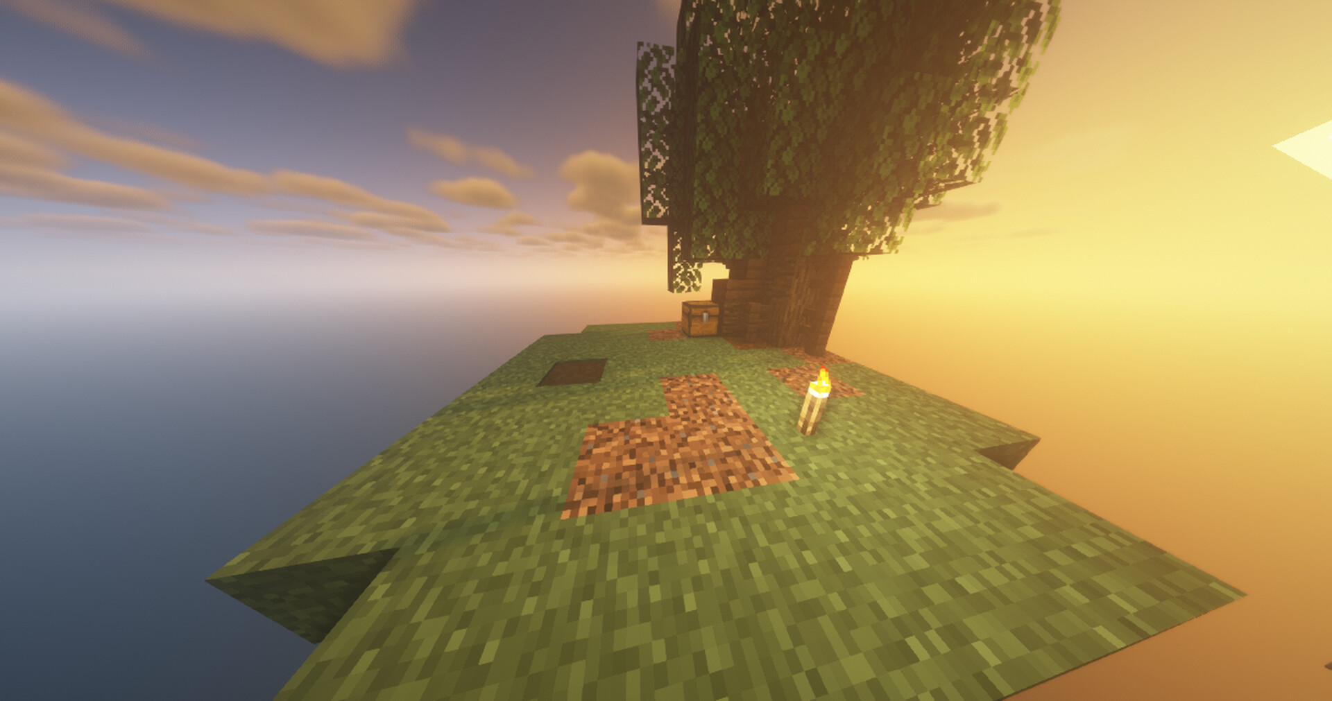 The Skyblock Island Survival Minecraft Map