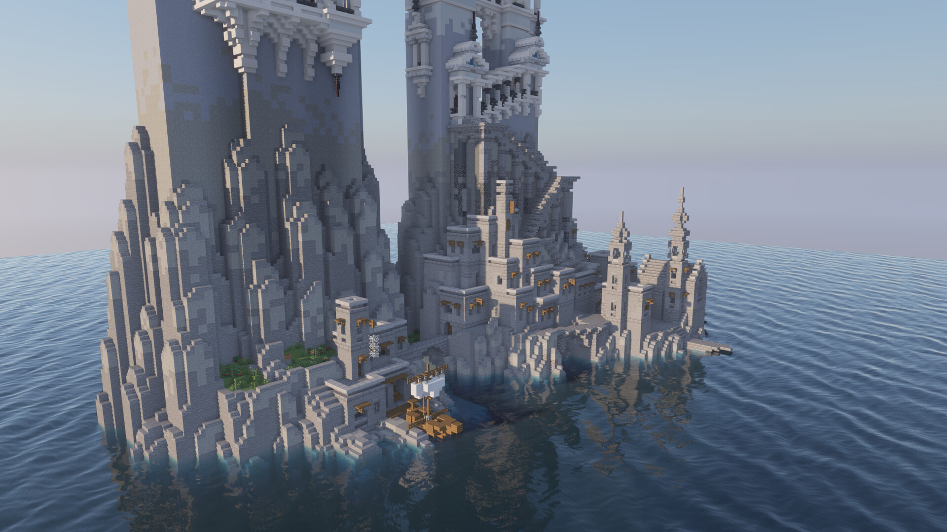 The White Cliffs Minecraft Map