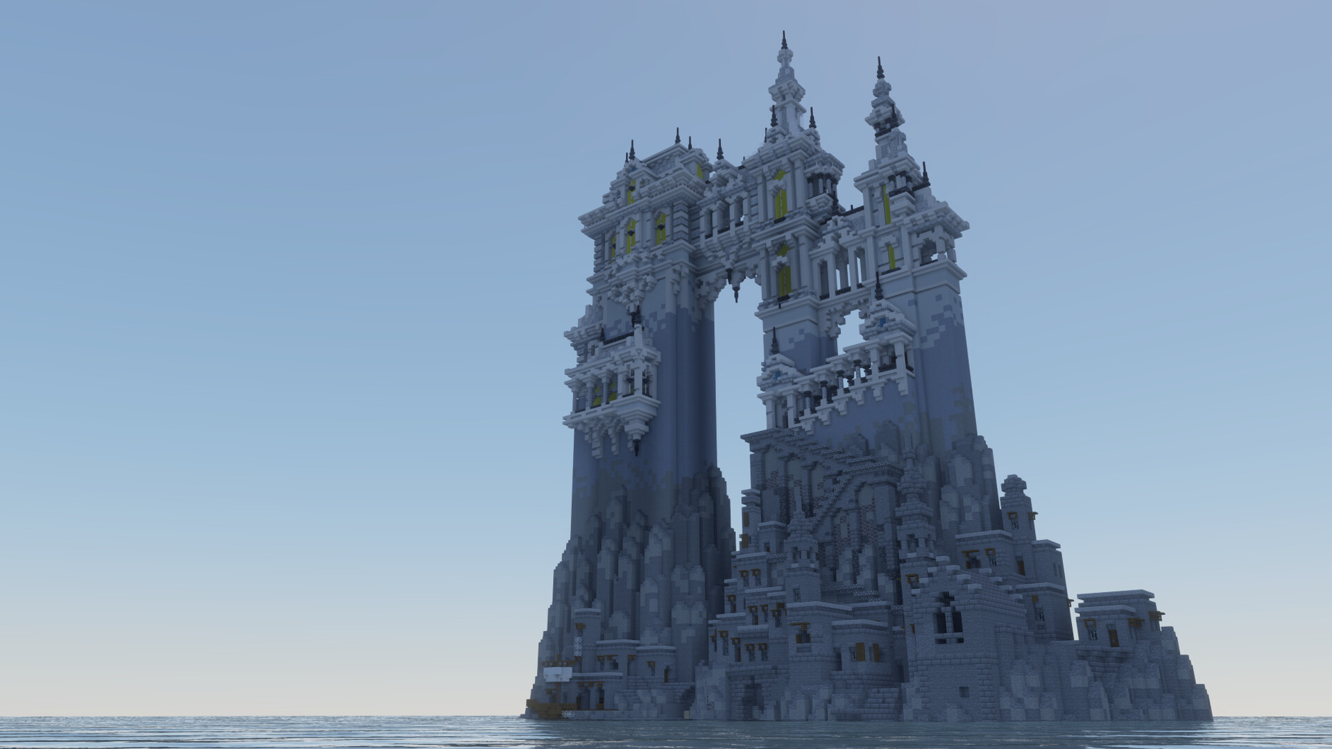 The White Cliffs Minecraft Map