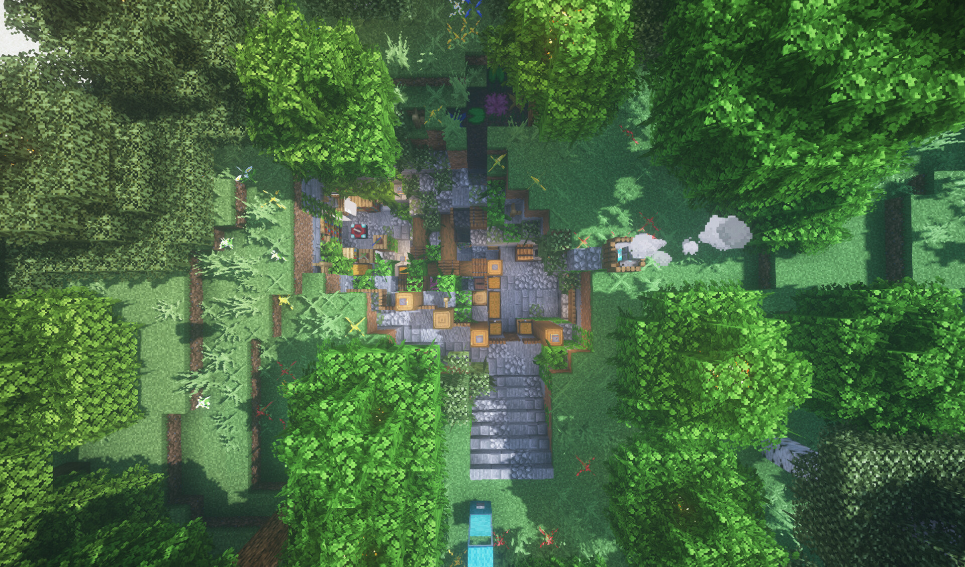 Ultimate Suvival Cave Base! Minecraft Map