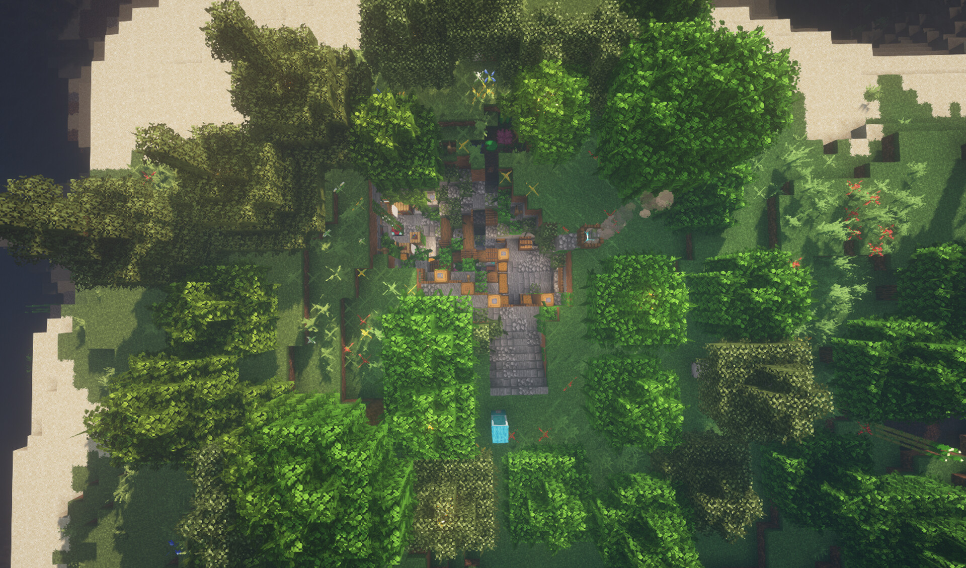 Ultimate Suvival Cave Base! Minecraft Map