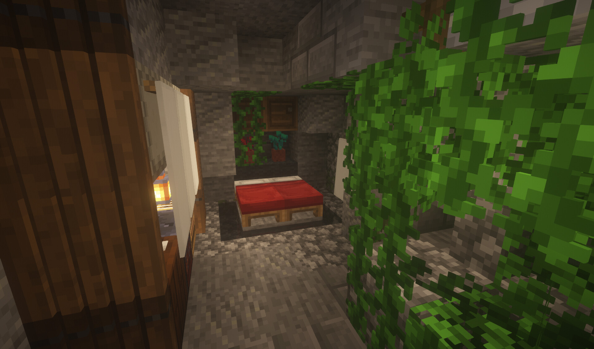 Ultimate Suvival Cave Base! Minecraft Map