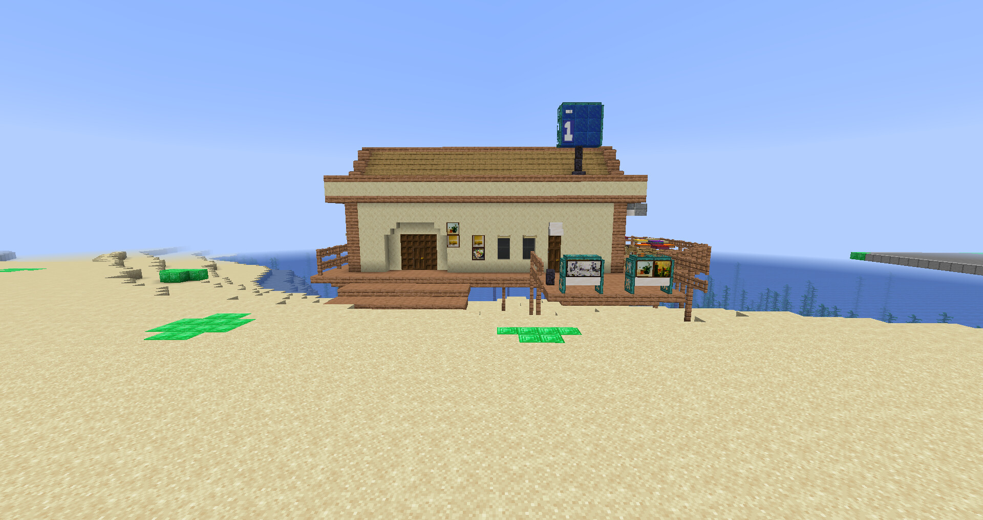 Tropico 6 Tourist Port Minecraft Map